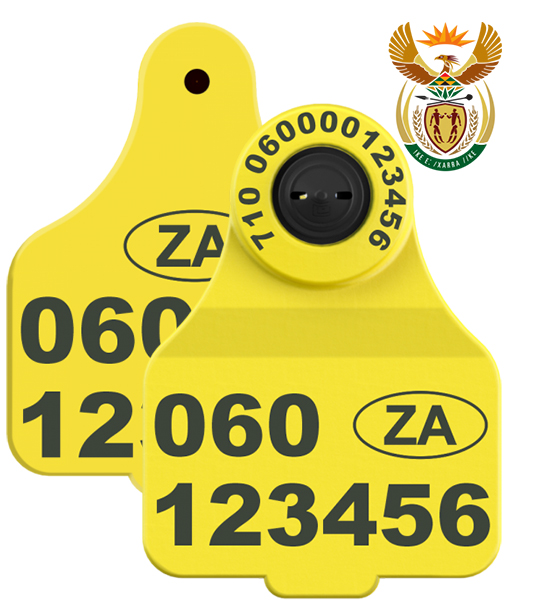 Leader LITS Official Cattle Flag EID & Large Male - 4Tags.co.za